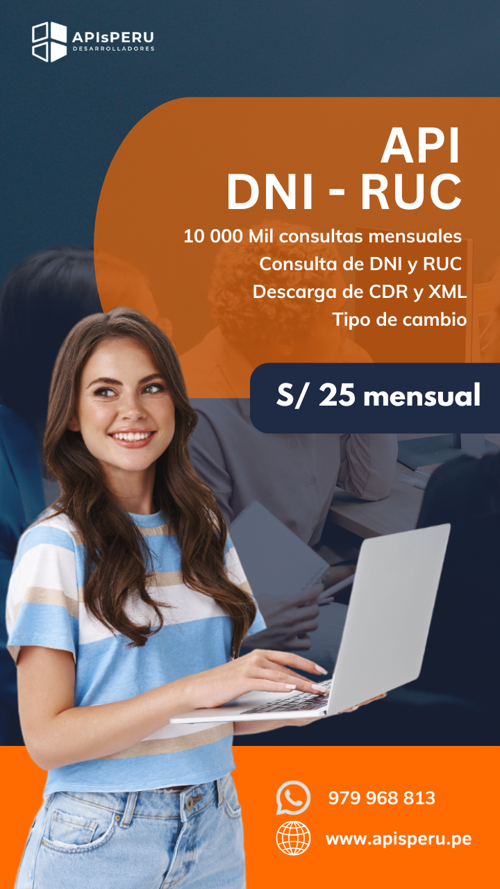 DNI – RUC – APIsPERU